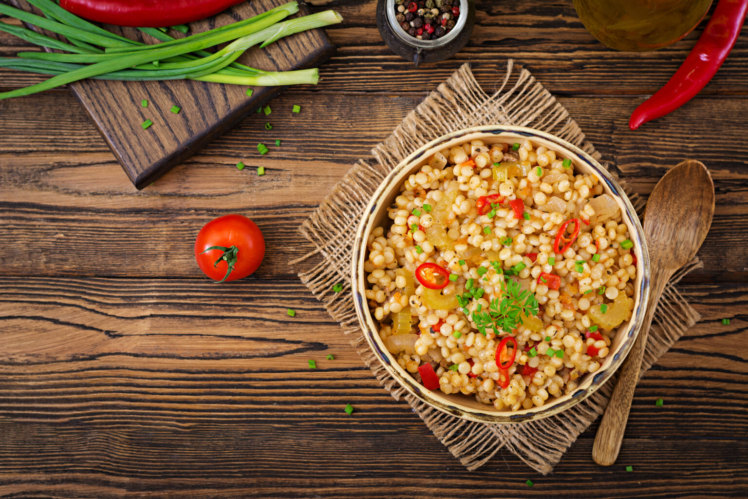 Vegetable Pearl Couscous Casserole - US Durum